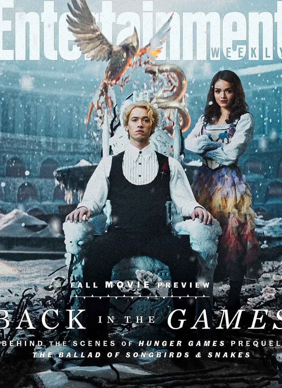 Exclusive new magazine cover, stills and interviews on Entertainment Weekly - The Mockingjay's Nest
