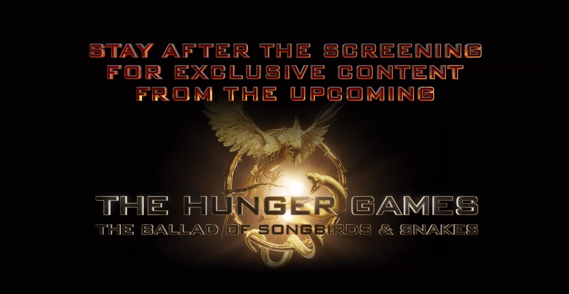 The Hunger Games returns to theaters with an exclusive Ballad footage ...