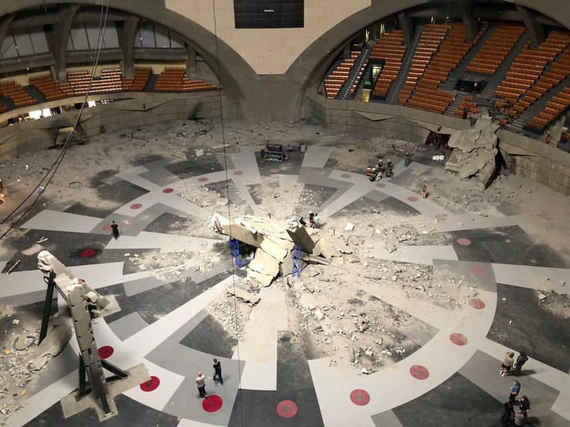 The Arena - Set Pictures - Gallery - The Mockingjay's Nest