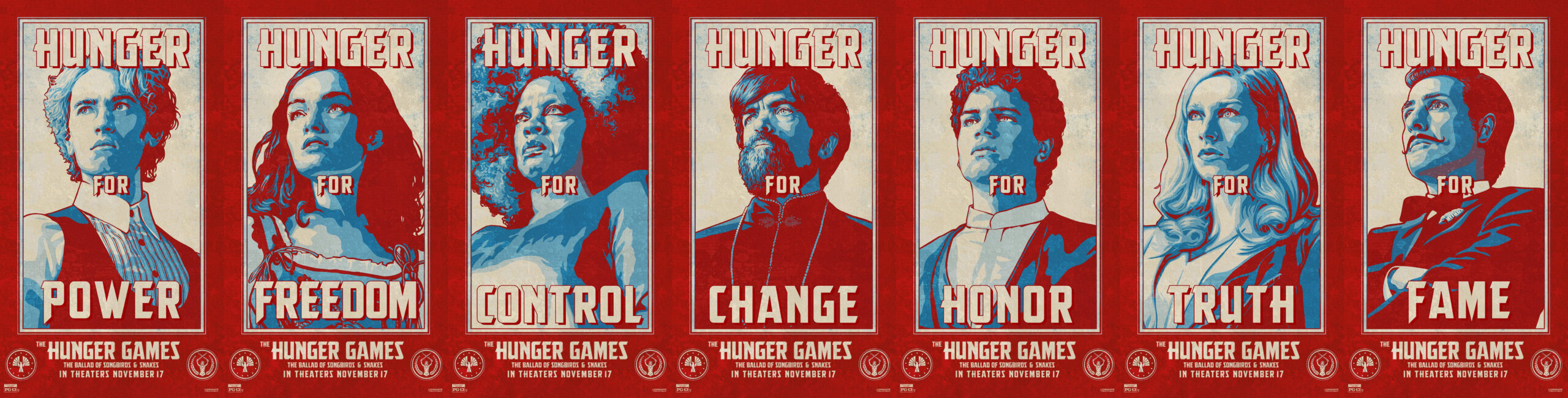 New Character Propaganda Posters: What do you hunger for? - The ...